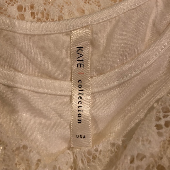 Kate Collection | Dresses | Kate Collection Cream Crocheted Dress And Slip | Poshmark